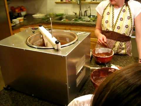 Chocolate Tempering Machine - YouTube