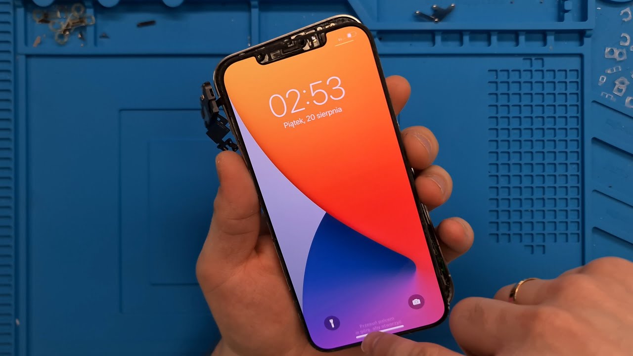 🔧iPhone 12 Pro Max Glass Replacement - Front restoration 4K (Part 1)🎬 ...