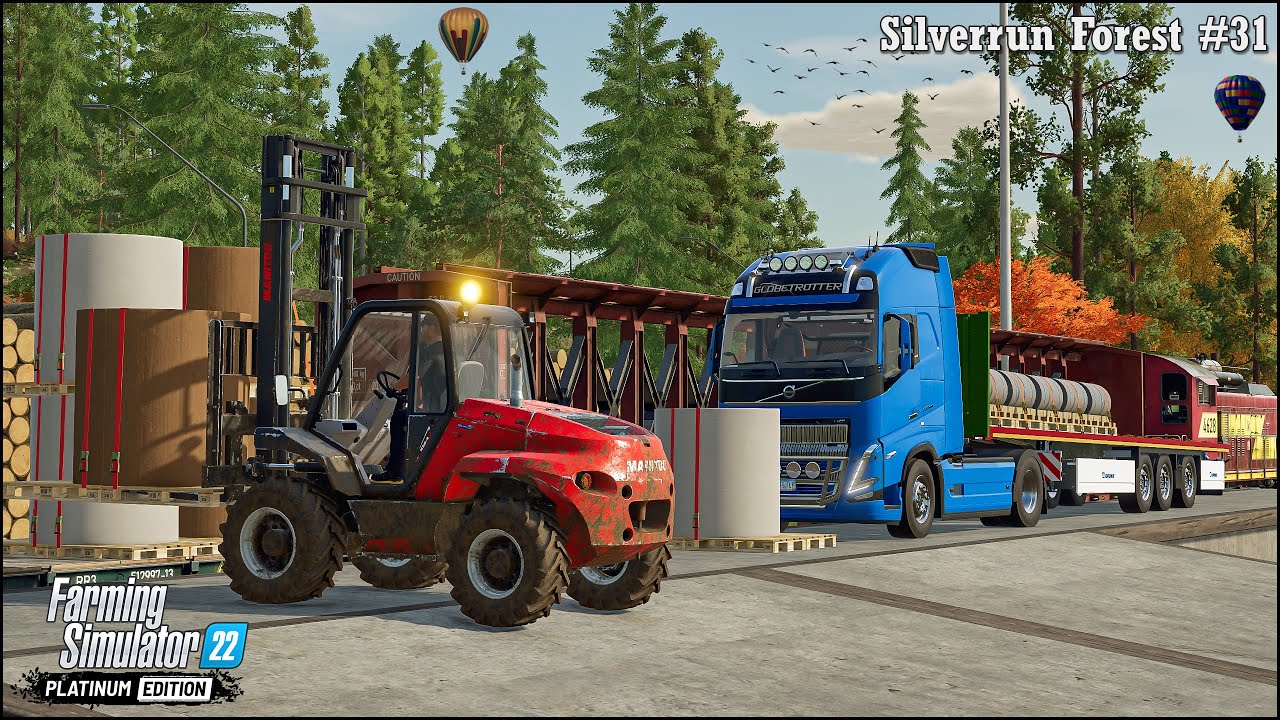 Forestry & Farming in Silverrun Forest Ep.31🔹Selling Produce. Loading ...