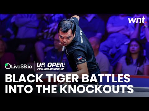 World Champion Carlo Biado into the last 64! | 2025 US Open Pool Championship