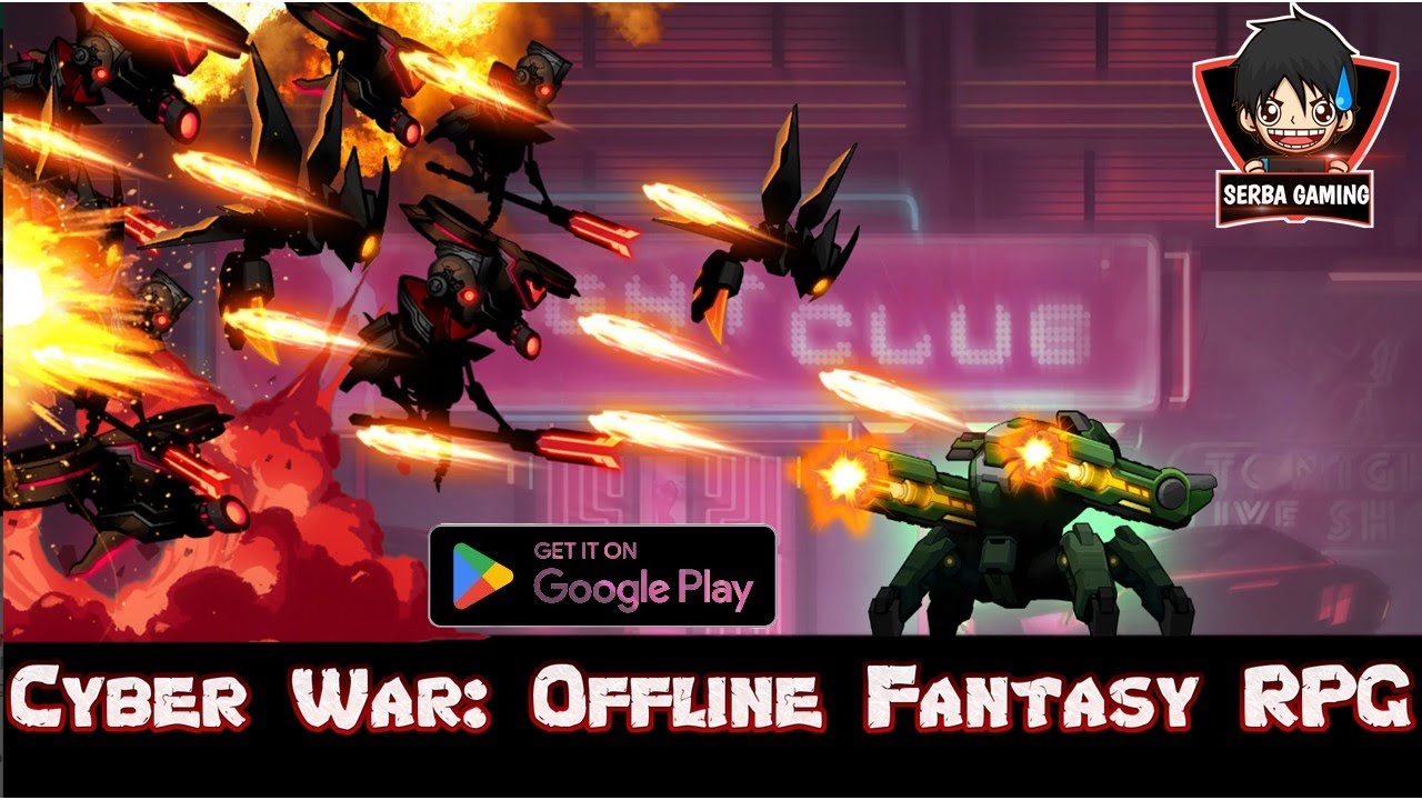 Cyber War Offline Fantasy RPG - YouTube
