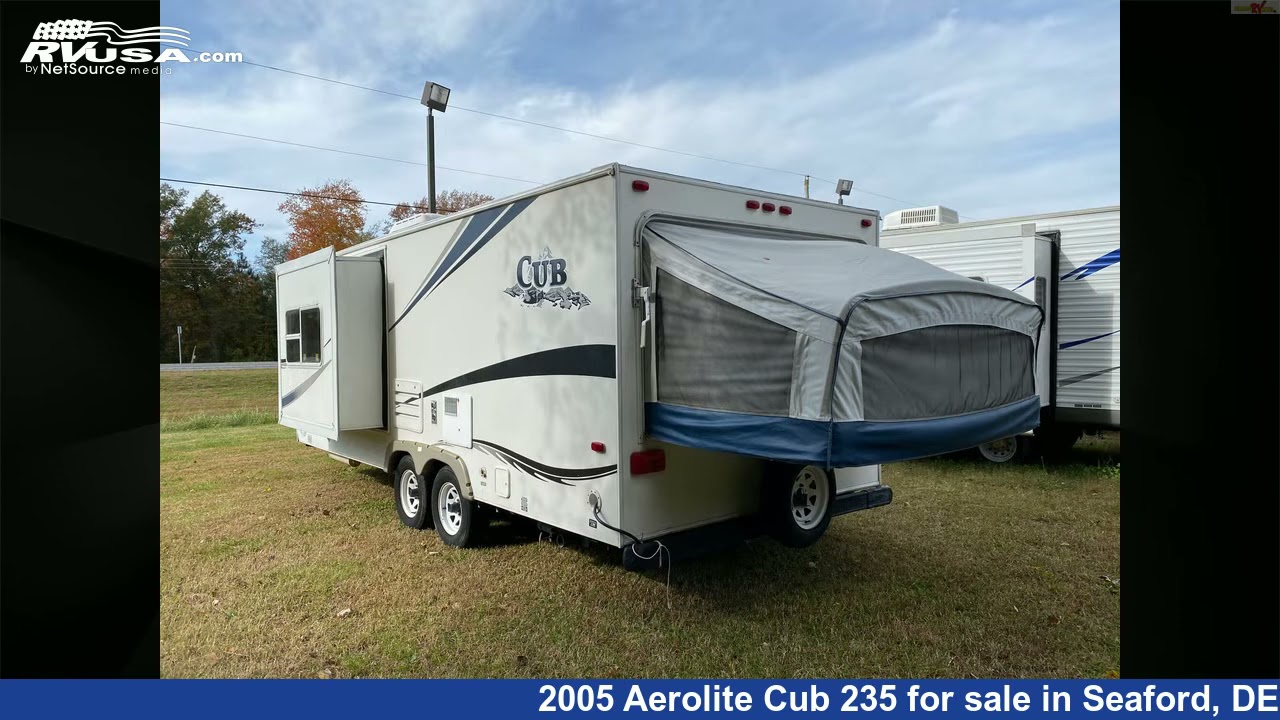 Breathtaking 2005 Aerolite Cub Expandable Trailer RV For Sale in ...