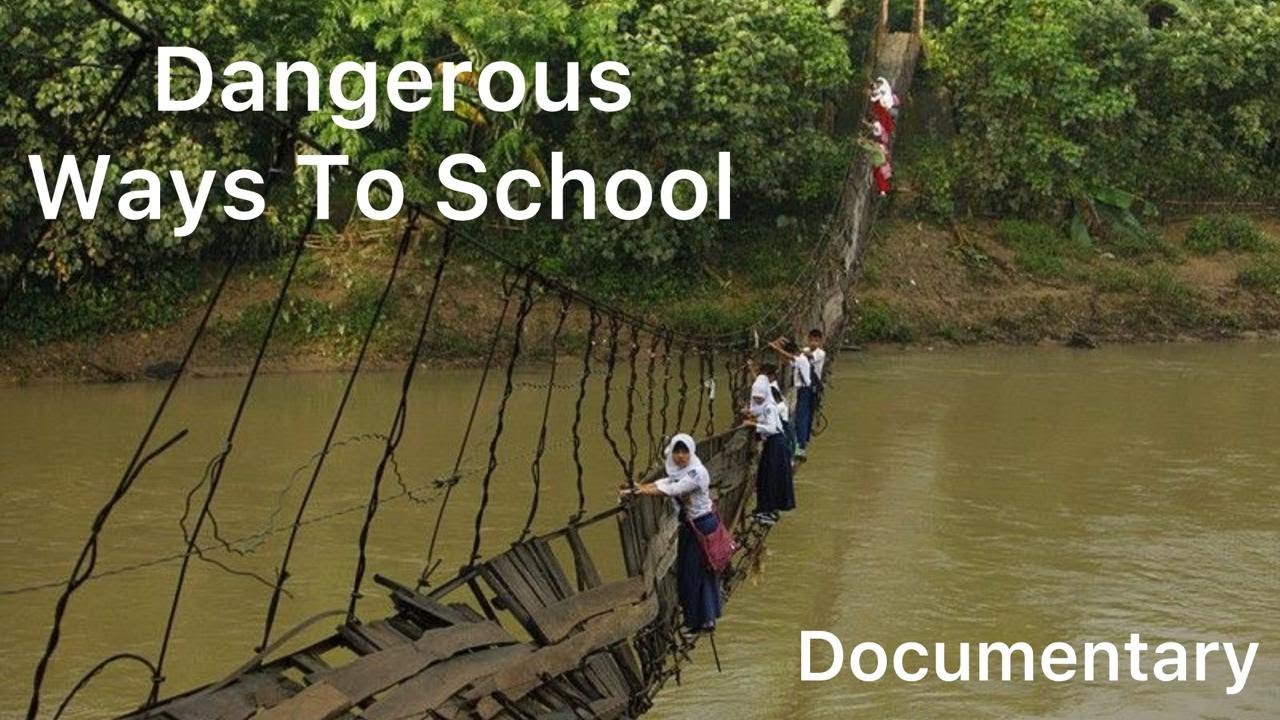 Most Dangerous Ways To School |NEPAL| Documentary#history #school # ...