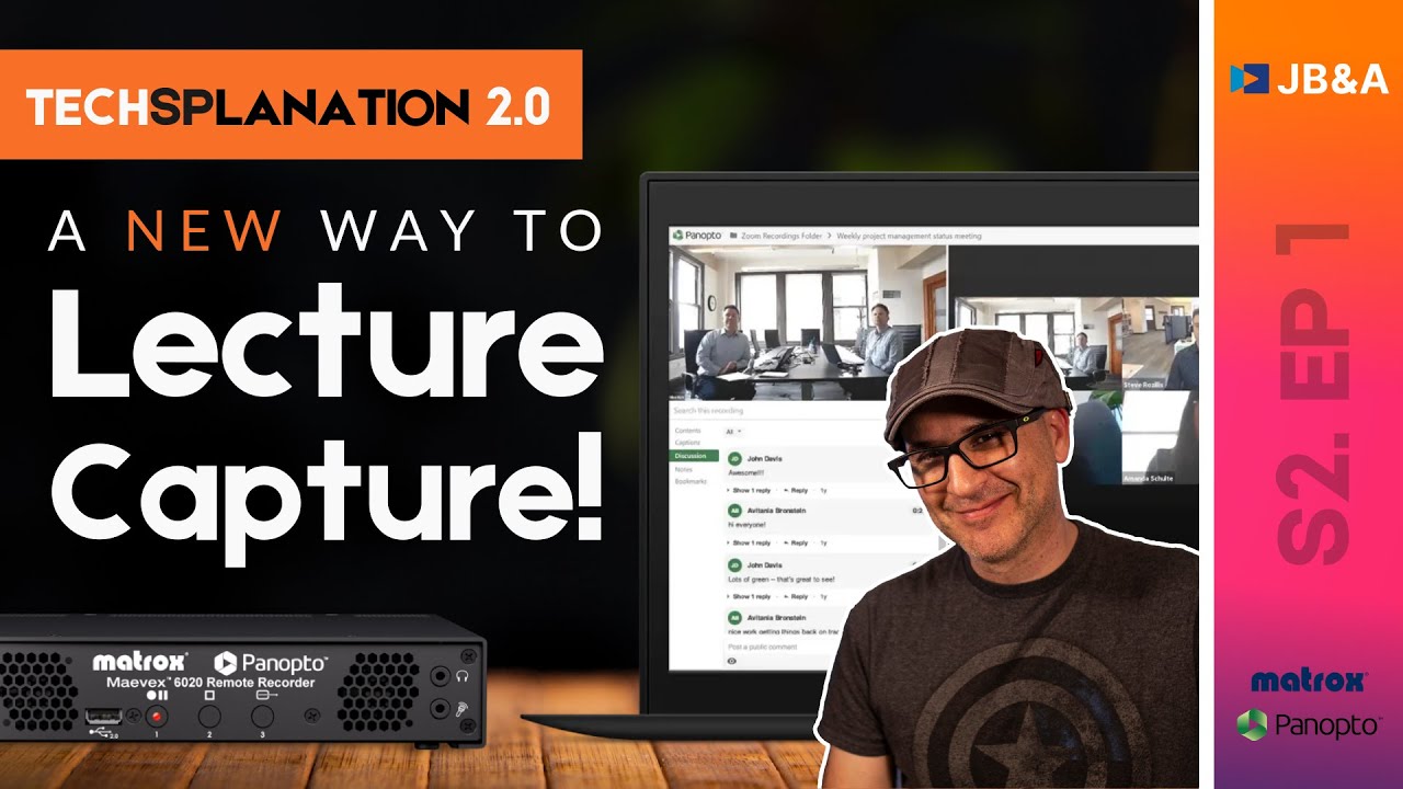 Techsplanation 2.0 SEASON 2 PREMIERE Feat. Matrox and Panopto! - YouTube
