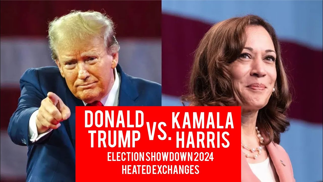 Kamala Harris vs. Donald Trump: Election Showdown 2024 - Heated ...