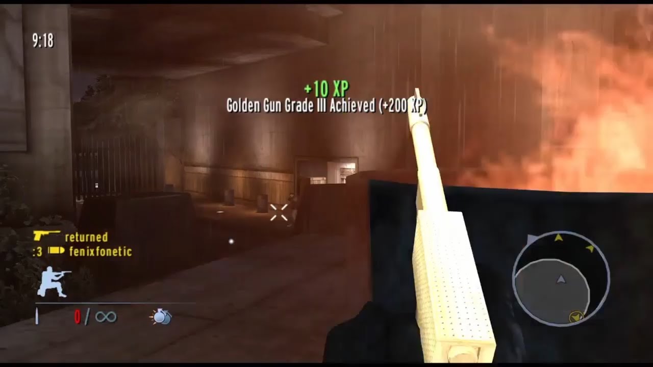 Everyone has the Golden Gun - Goldeneye 007 Wii Online - YouTube