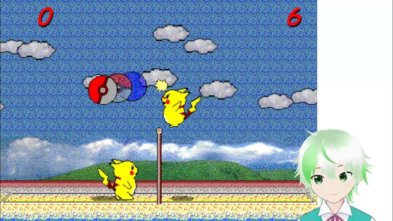 pikachu volleyball 15 - 0 - YouTube