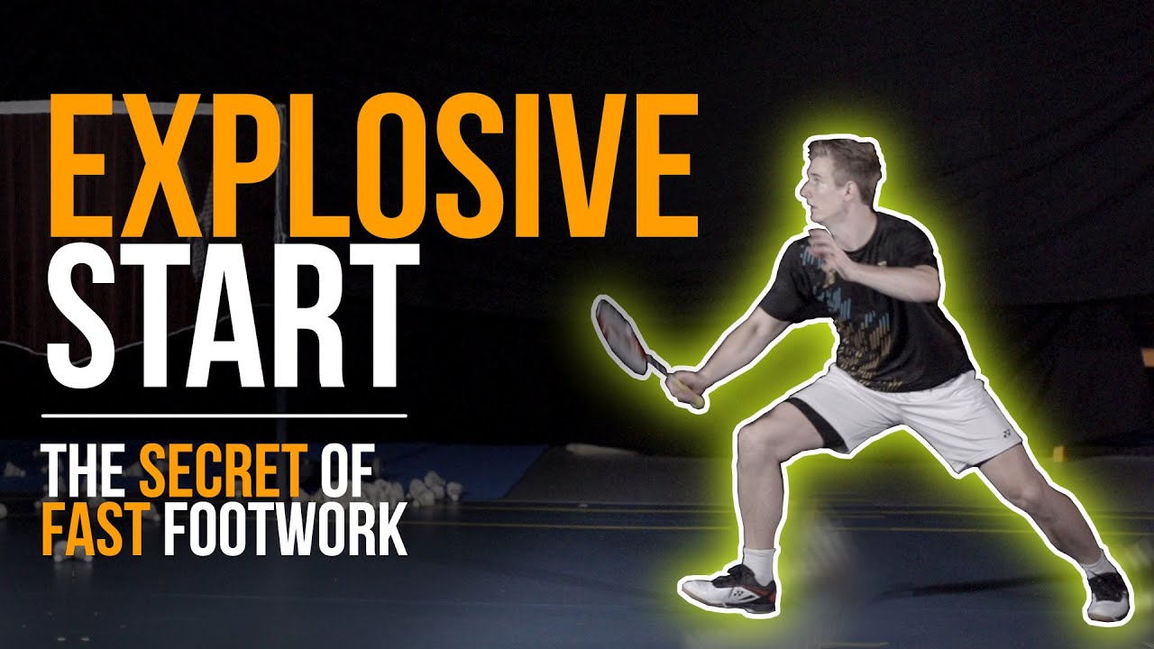 Explosive Start and Split Step: The secret for fast badminton footwork ...