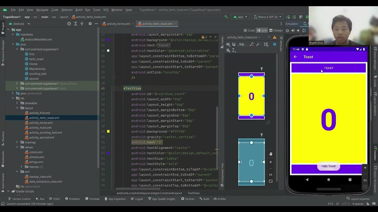 TUGAS BESAR 1 - MOBILE PROGRAMMING - YouTube