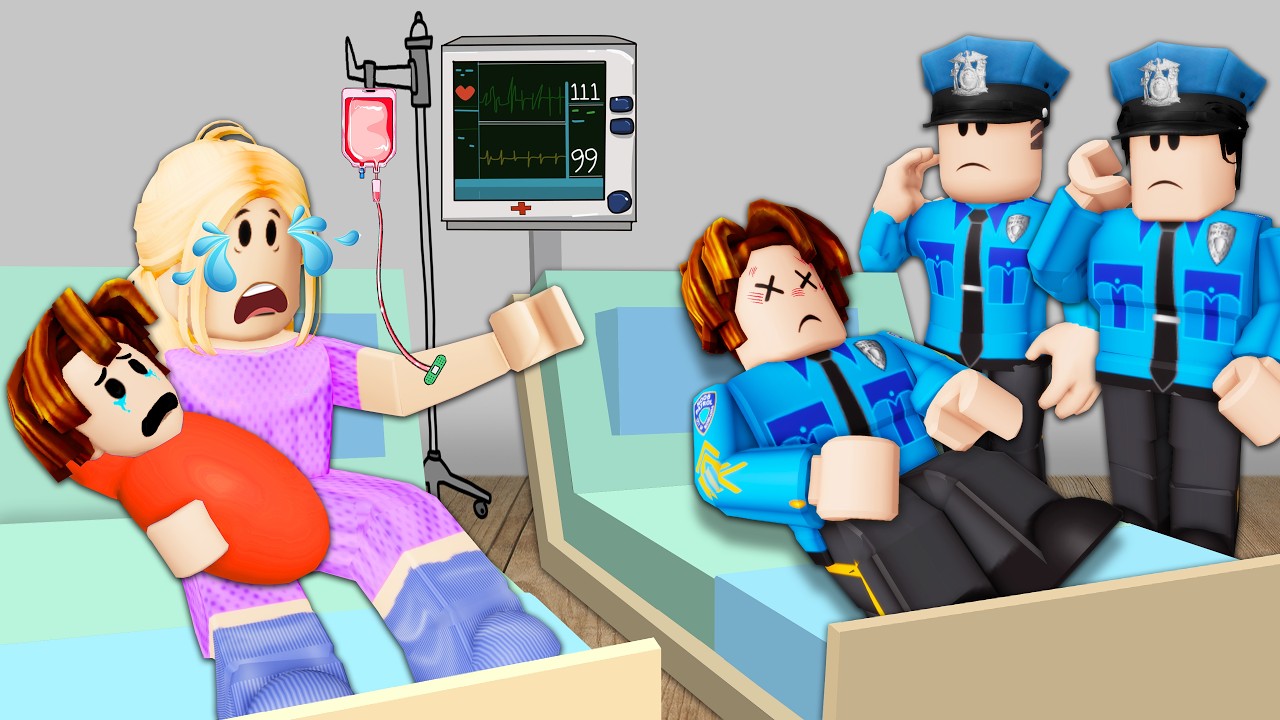 ROBLOX Brookhaven 🏡RP - FUNNY MOMENTS: Peter wants to be a Police ...