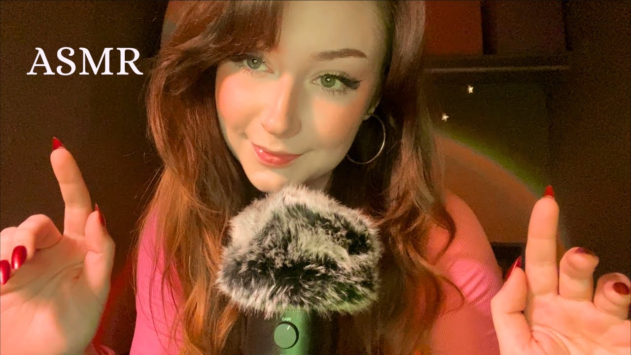 ASMR Brain Melting Trigger Words And Fluffy Mic Scratching ☆ - YouTube