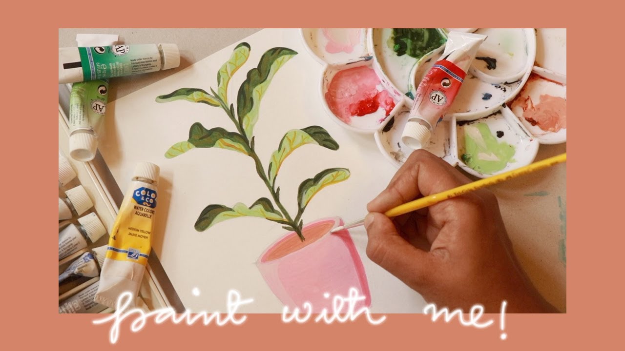 paint with me / sandra devraj - YouTube