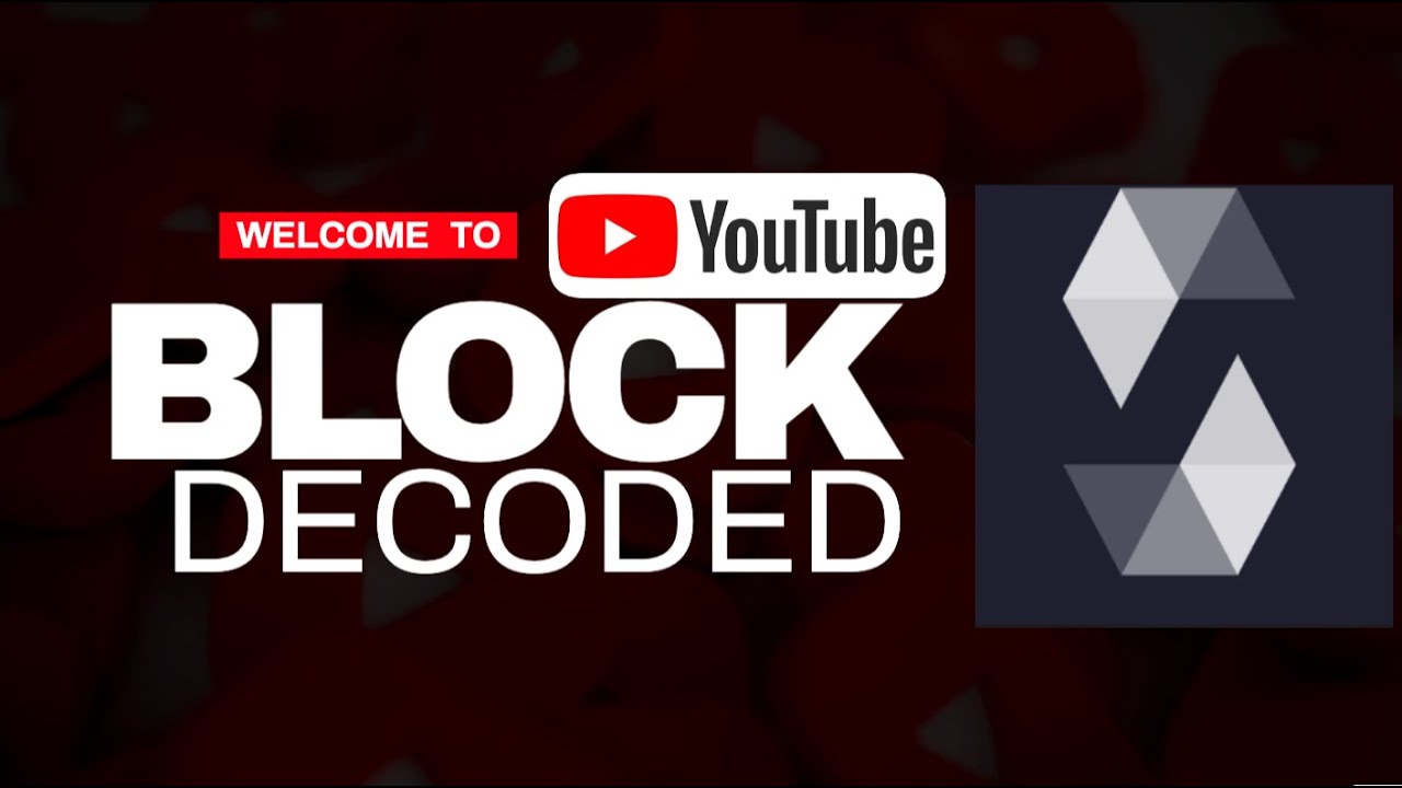 Block Decoded - Introduction (Channel Trailer) - YouTube