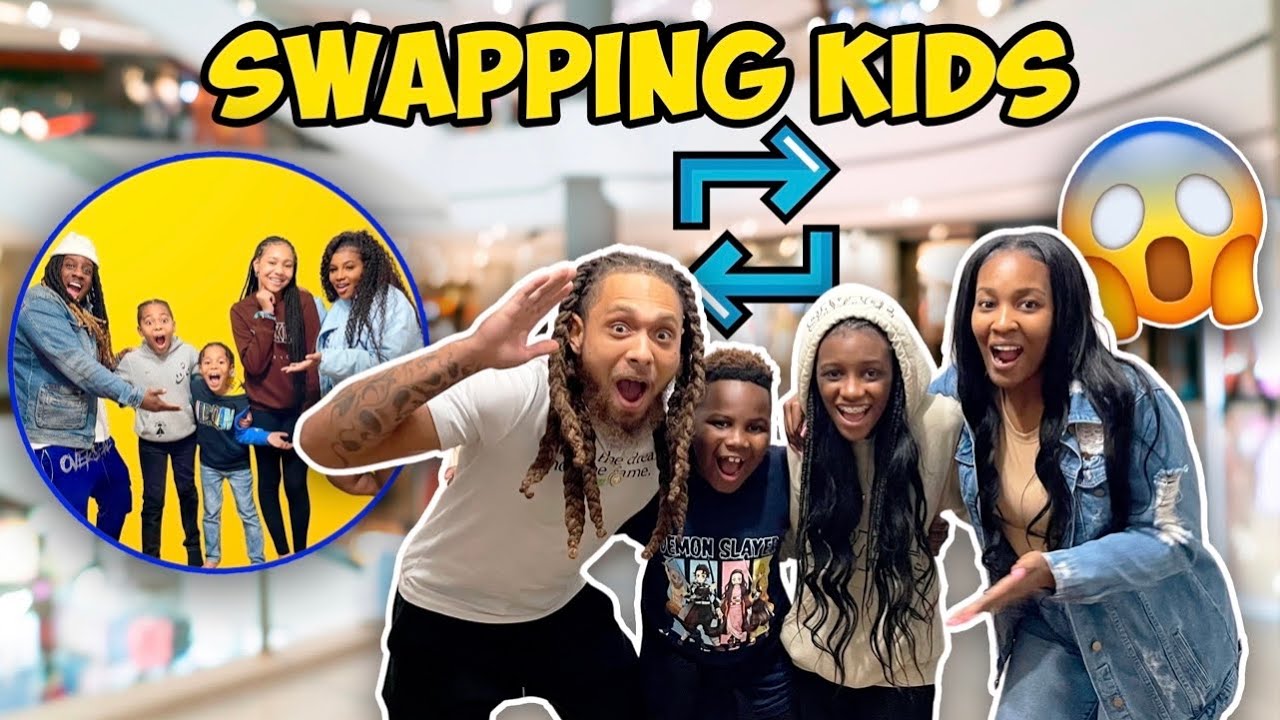 SWAPPING KIDS FOR 24 HOURS! - YouTube