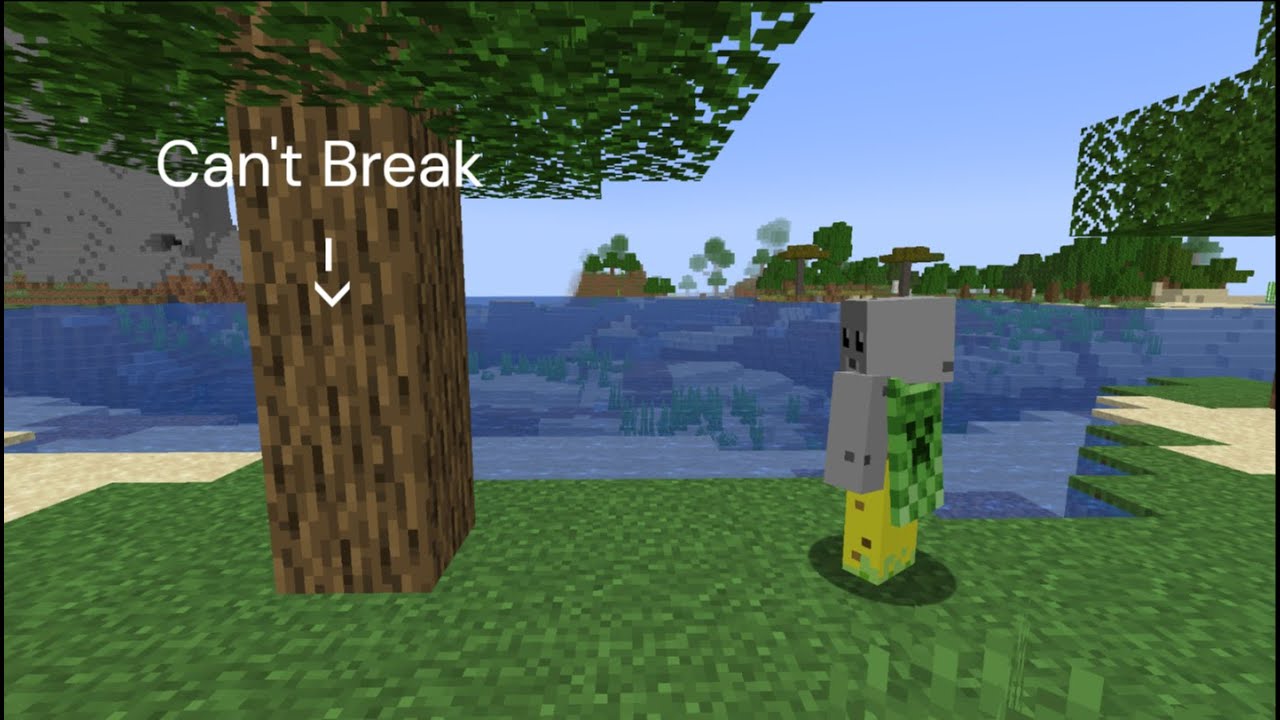 Beating Minecraft without breaking blocks - YouTube