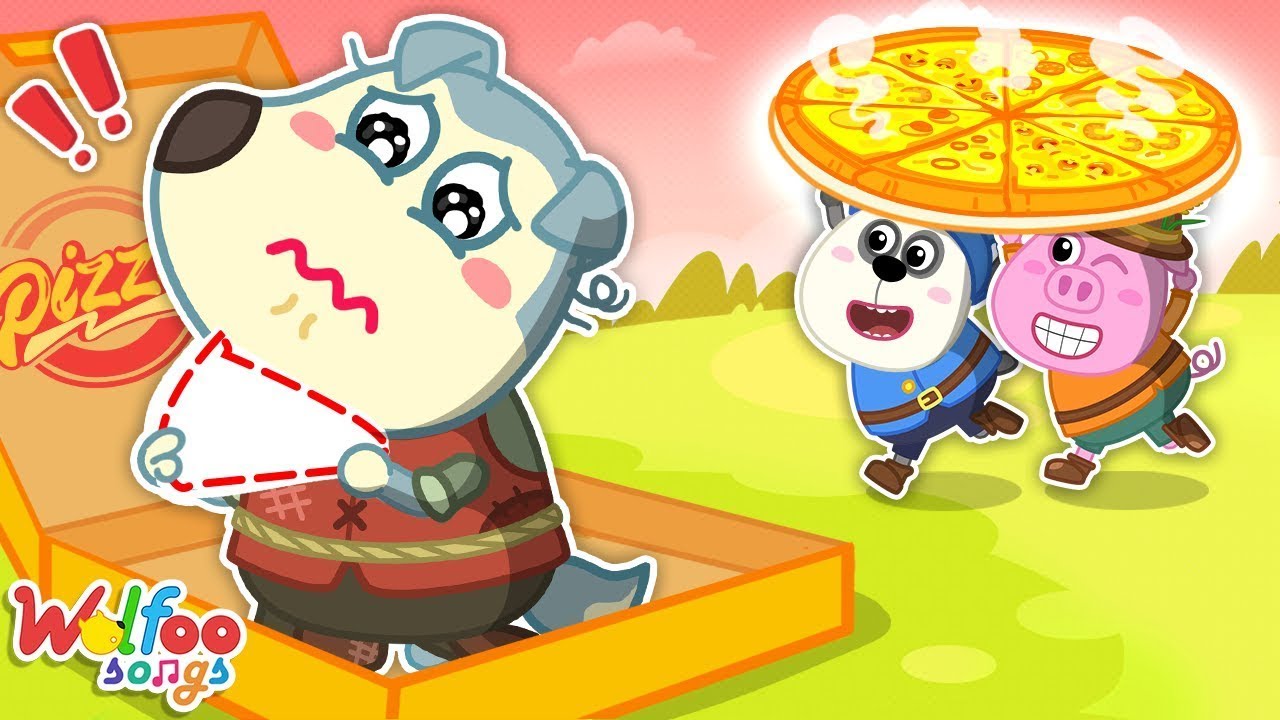 Let's Share The Pizza! 🍕| Sharing is Caring Song | Best Kids Songs Series by Wolfoo Friends ...