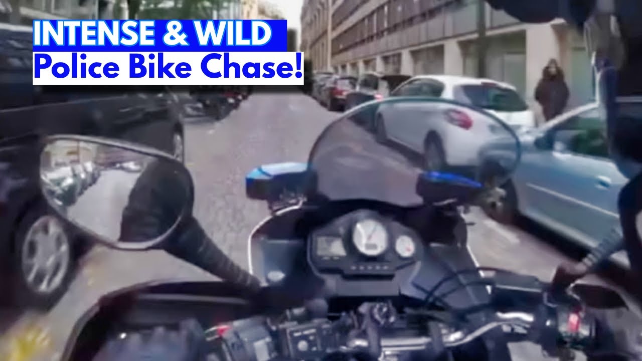 INTENSE Wild Bike Chase Captured on Helmet Cam! - YouTube