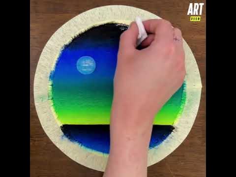 This Circular drawing tutorial is mind blowing 🤯👨‍🎨🎨 - YouTube