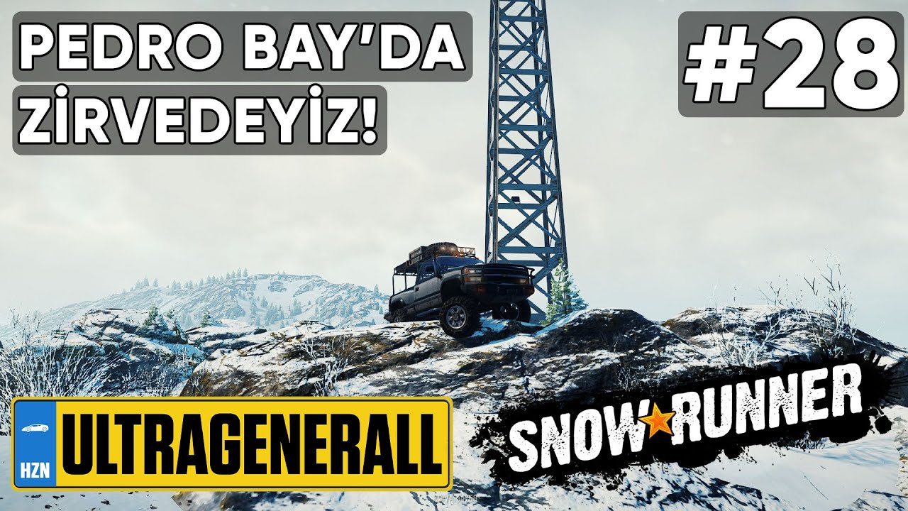 SnowRunner [TÜRKÇE] #28 - Alaska - Pedro Bay! Görevler - YouTube