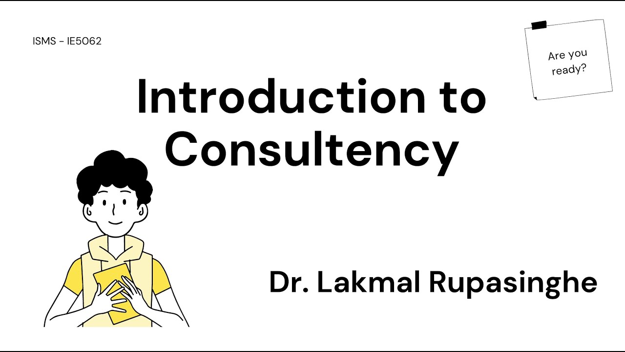 Introduction to Consultancy - YouTube