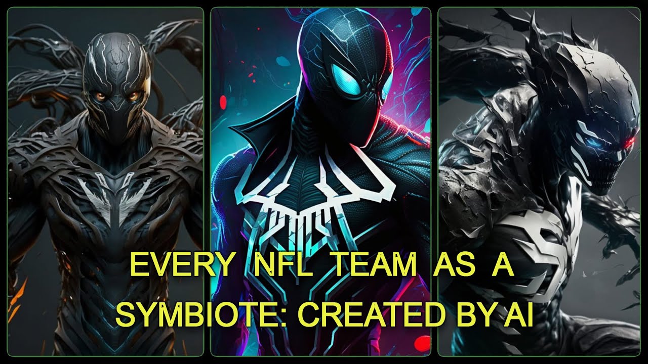 The NFL X Spider man into the spiderverse unleashed, | AI Created ...