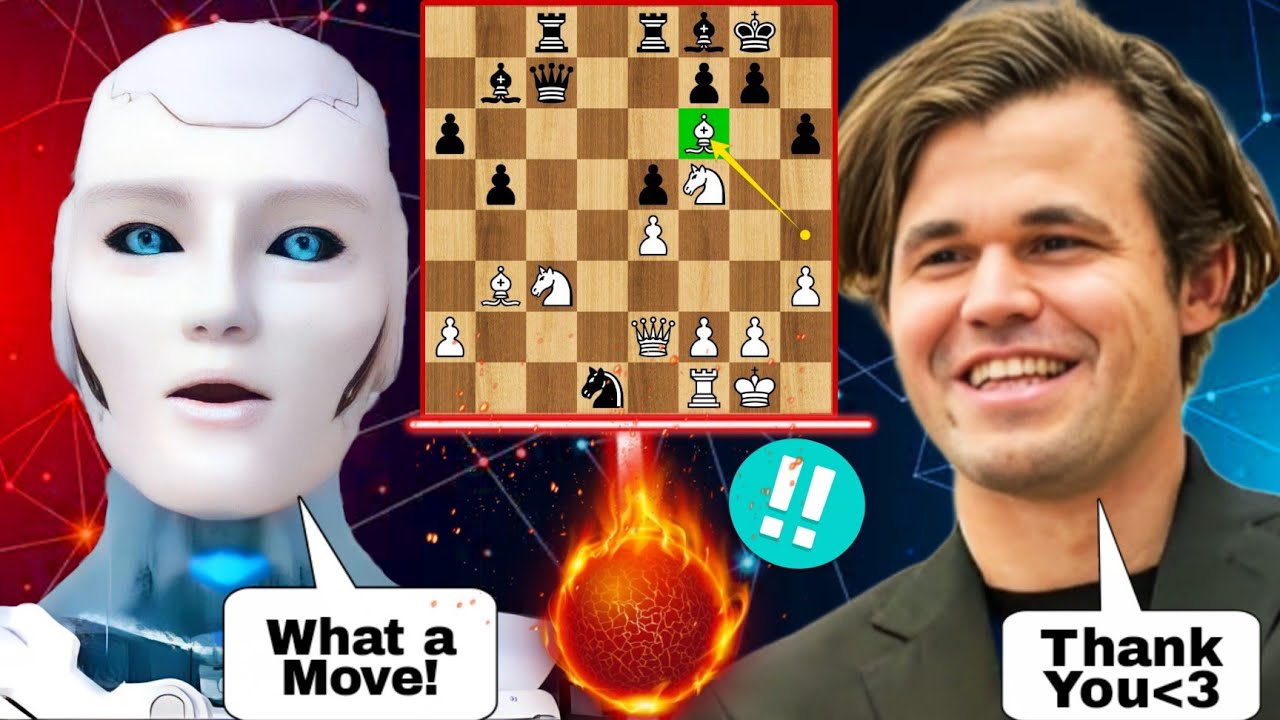 Magnus Carlsen Performed 4000 Elo Brilliance on Chess Board to Shock ...
