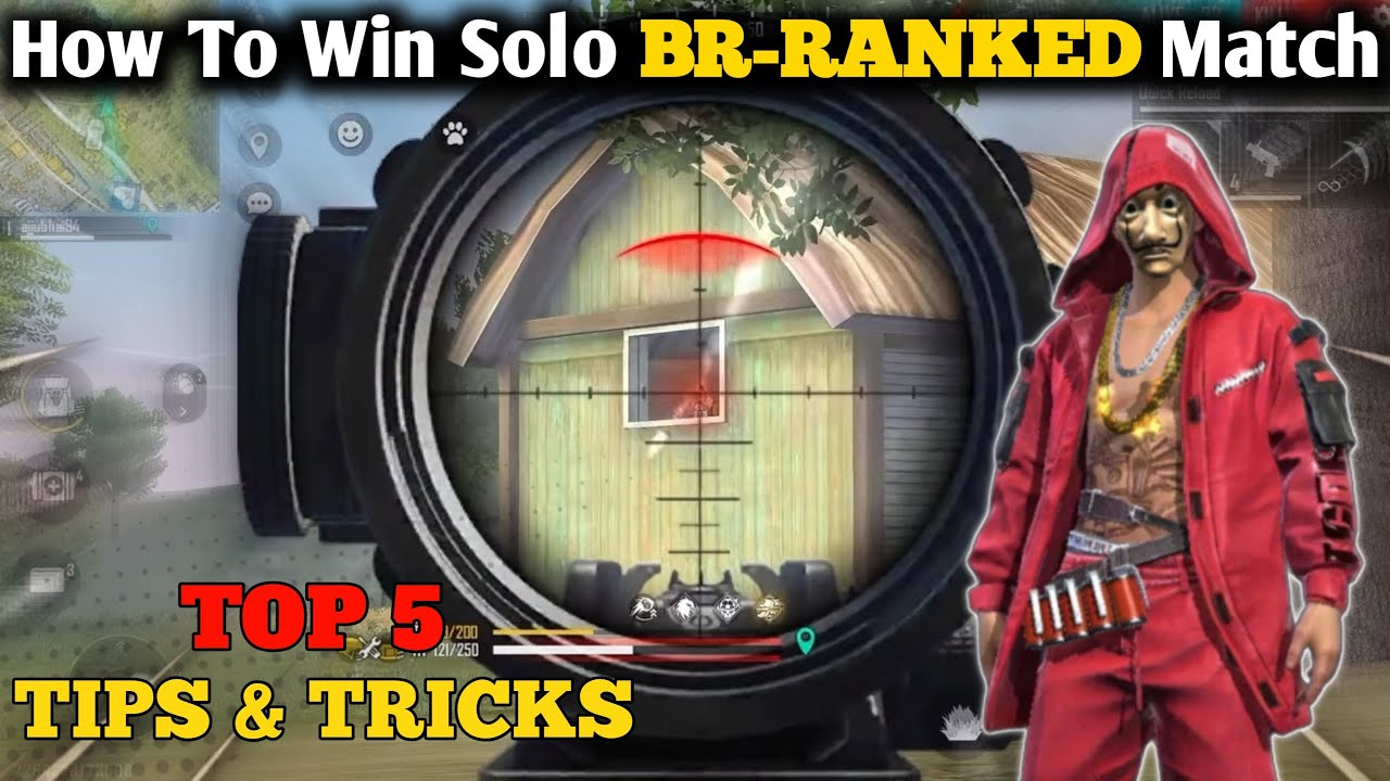 How To Win Solo BR-RANKED Match ||Garena Free Fire 🔥 Tips And Tricks ...