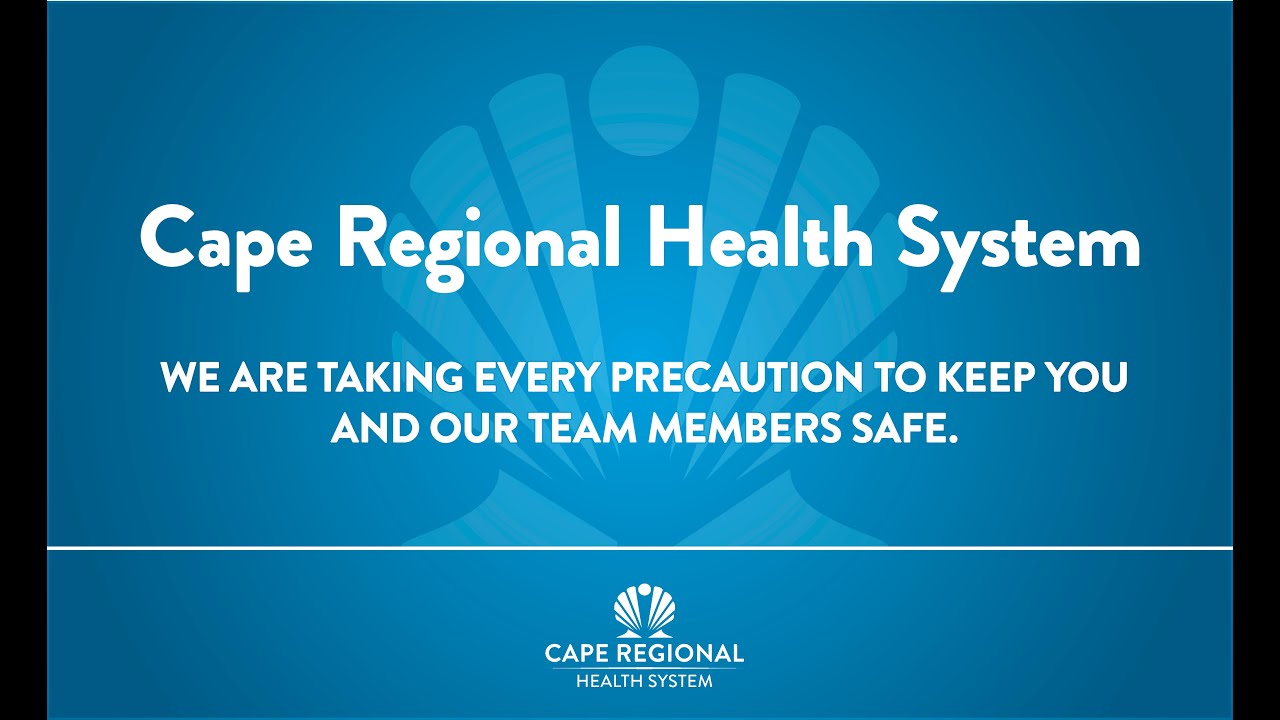 Cape Regional Health is Keeping You Safe - YouTube