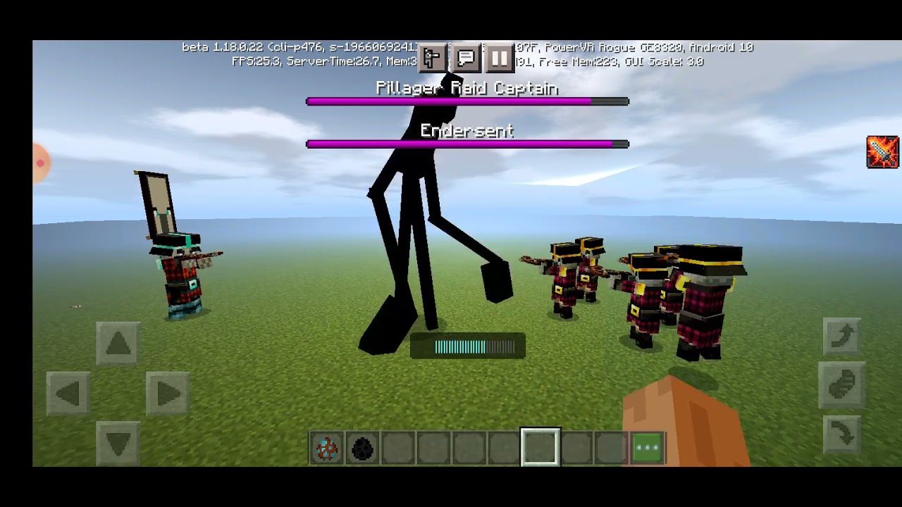 Pillager Raid Captain minecraft dungeons vs ENDERSRNT - YouTube