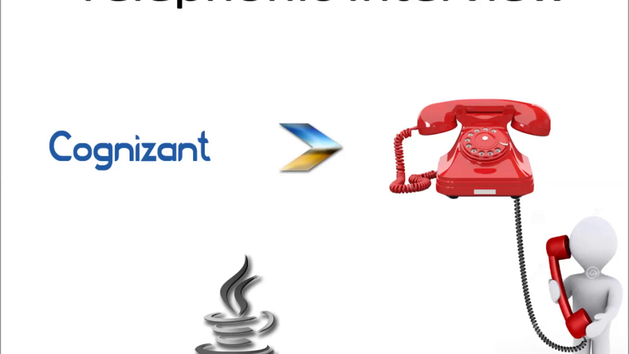 Telephonic Interview Java Developer Cognizant Youtube