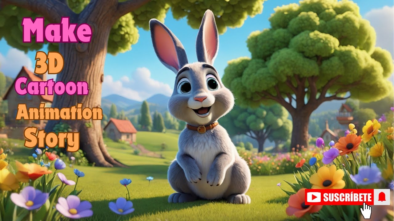An Epic Journey Through the Majestic Mountains: A 3D Cartoon Animation ...