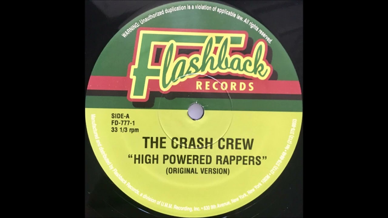 high powered rap ー The Crash Crew - YouTube