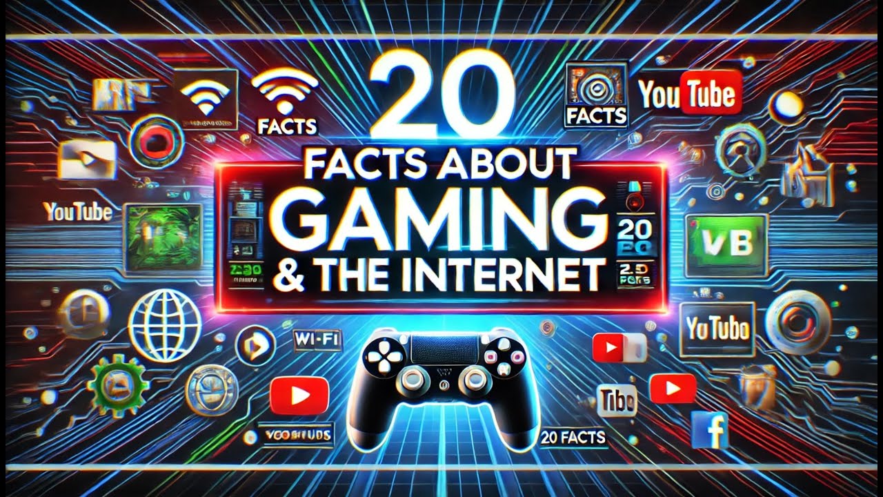 20 Facts About Gaming and the Internet - YouTube