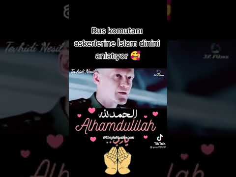 Rus komutan askerlerine İslam dinini anlatıyor