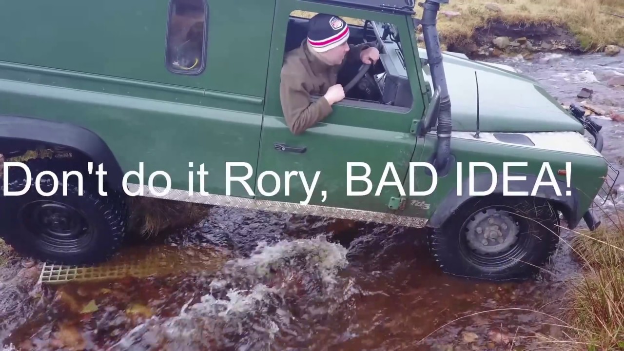Off Roading after heavy rain in County Donegal - YouTube