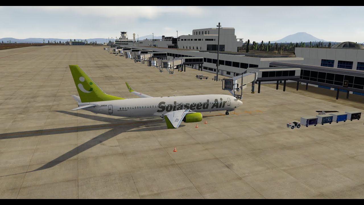 P3D B738 鹿児島-セントレア(RJFK-RJGG) #pmdg #prepar3d #flightsimulator - YouTube