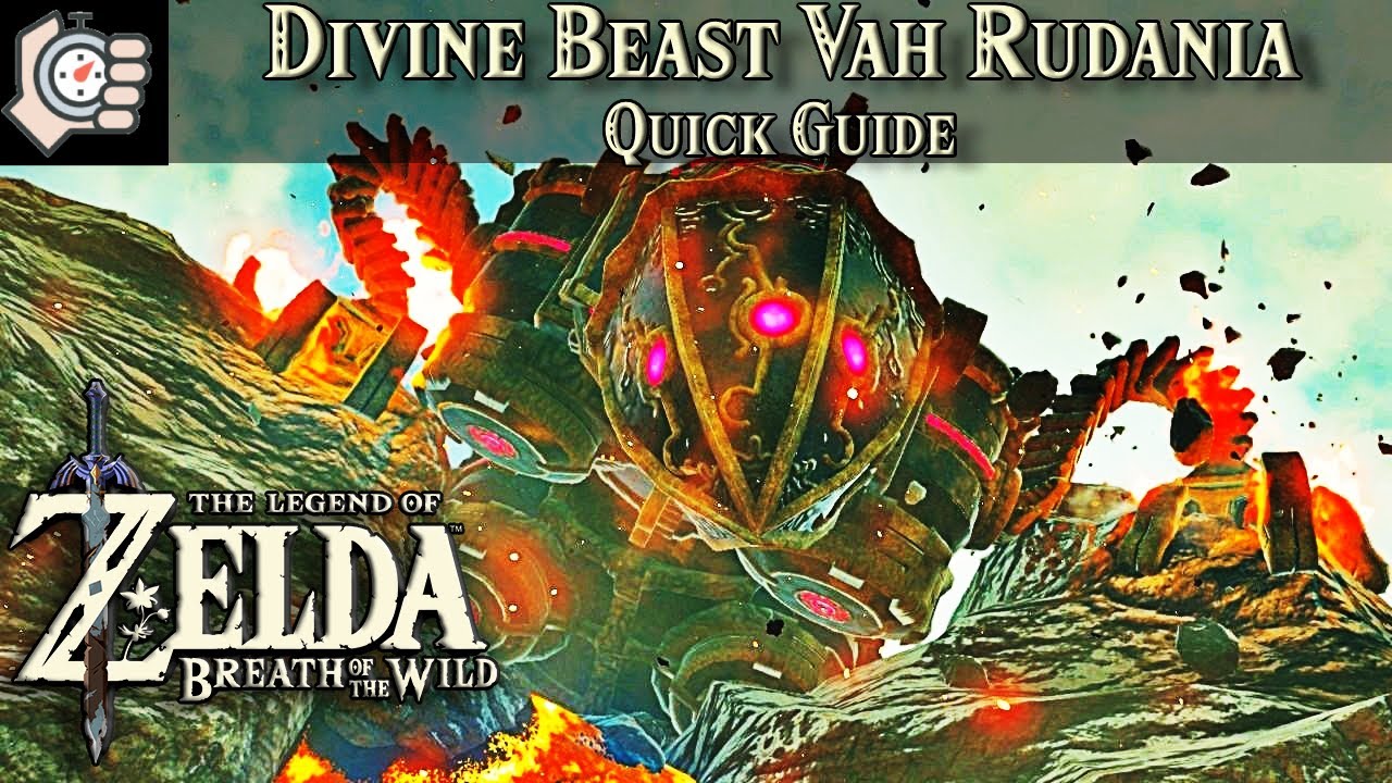 Vah Rudania Quick Guide | The Legend of Zelda, Breath of the Wild - YouTube