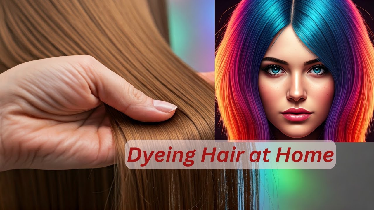 How To Color Your Hair At Home | Quick & Effortless | Salon Like Hair ...