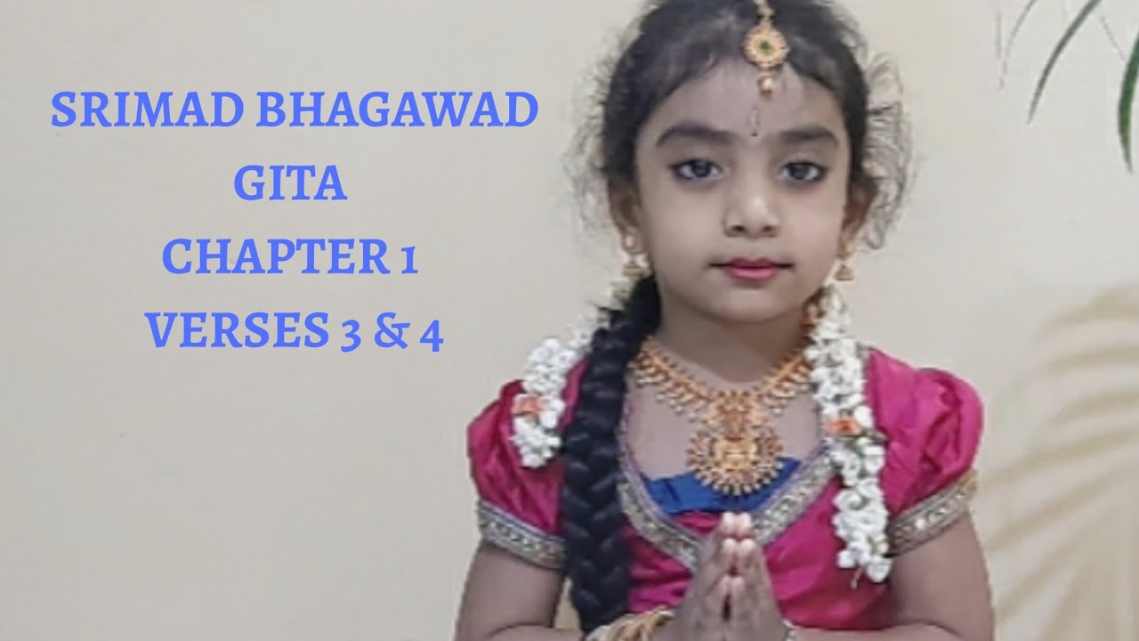 Ep-2 || Srimad Bhagavadgita chapter-1 - verse 3 & 4 || By Dhanya Rao ...