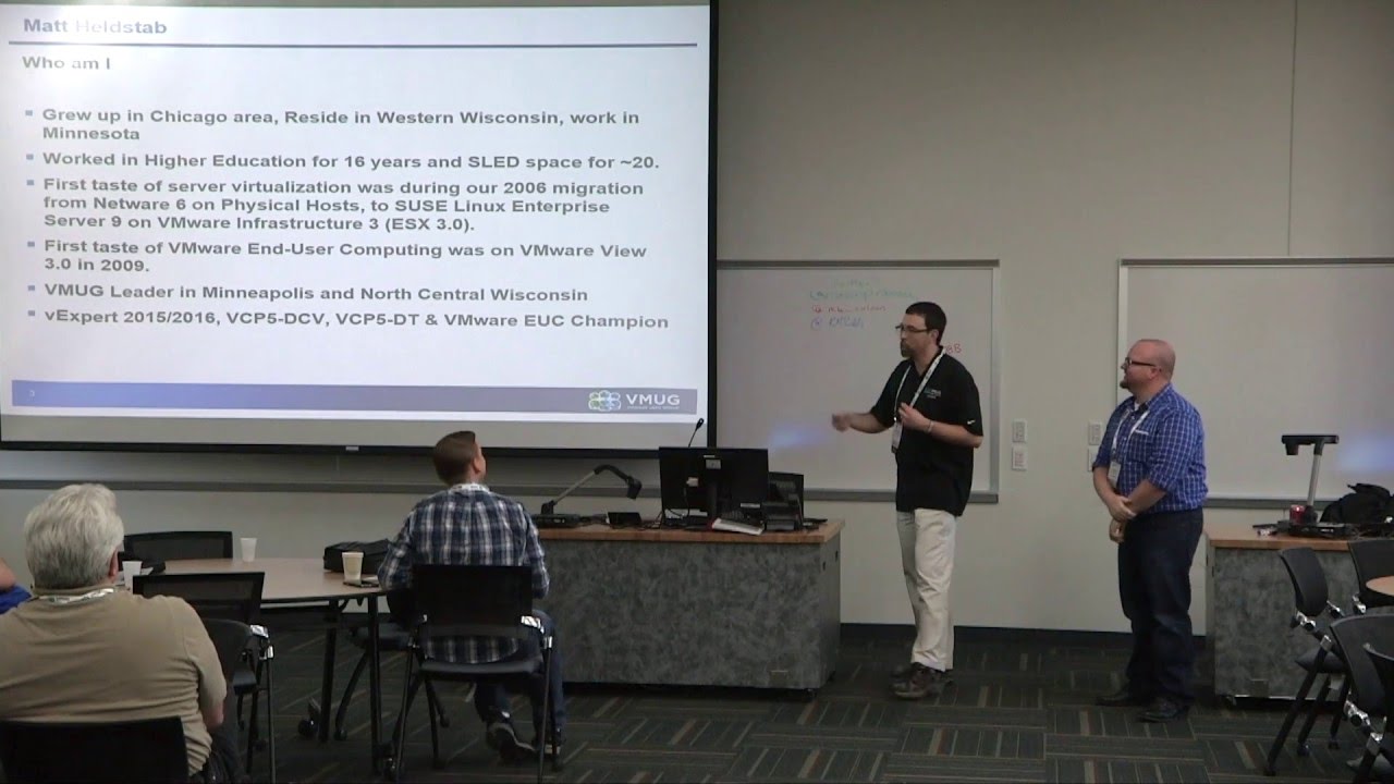 EUC Day 2016: Supporting your VDI Solution by Matt Heldstab and Nigel ...