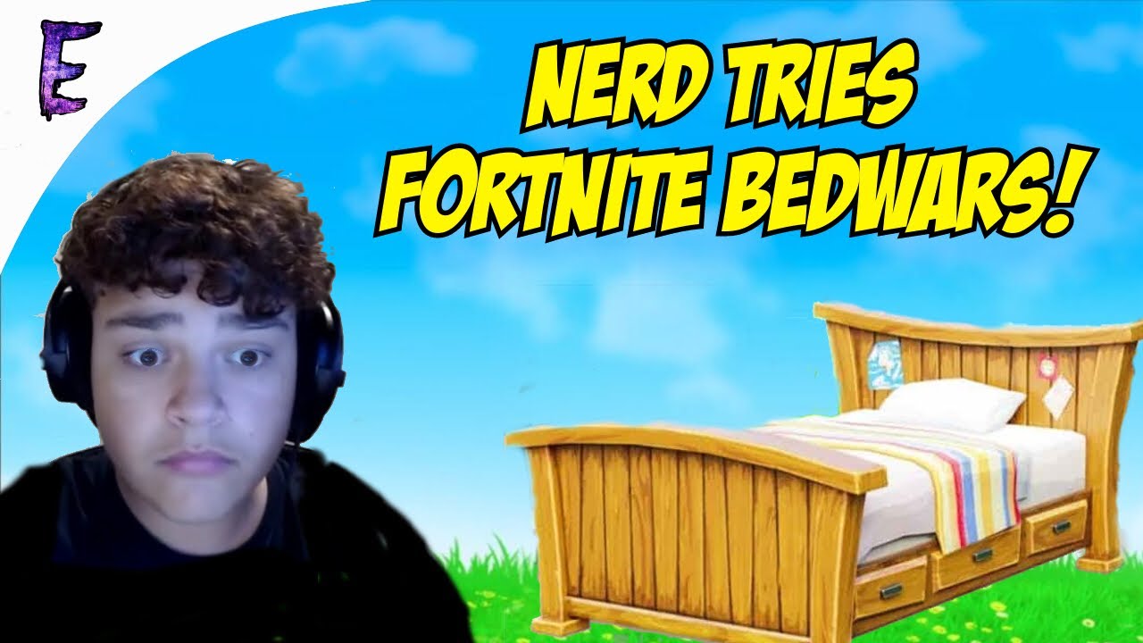 Fortnite Nerd Tries Bedwars for the First Time! - YouTube