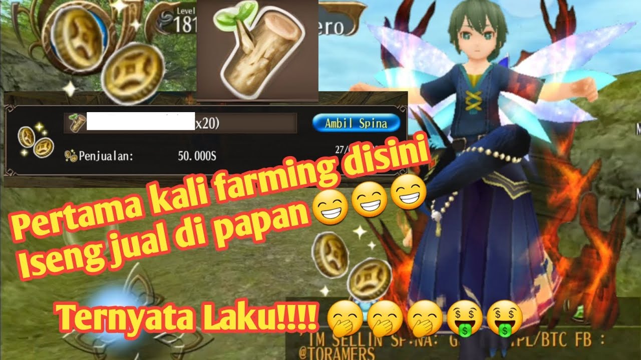 Spot farming sepi tapi harga mahal Toram Online - YouTube