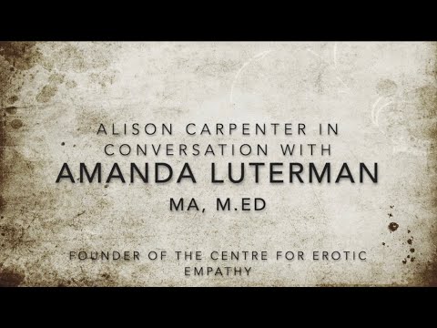In conversation with Amanda Luterman, MA, M.Ed - YouTube