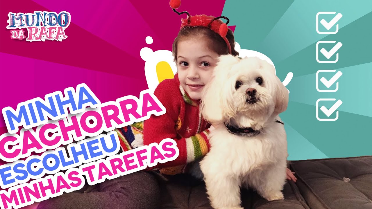 Minha Cachorra escolheu minhas tarefas * Alerta para Vídeo Fofo ...