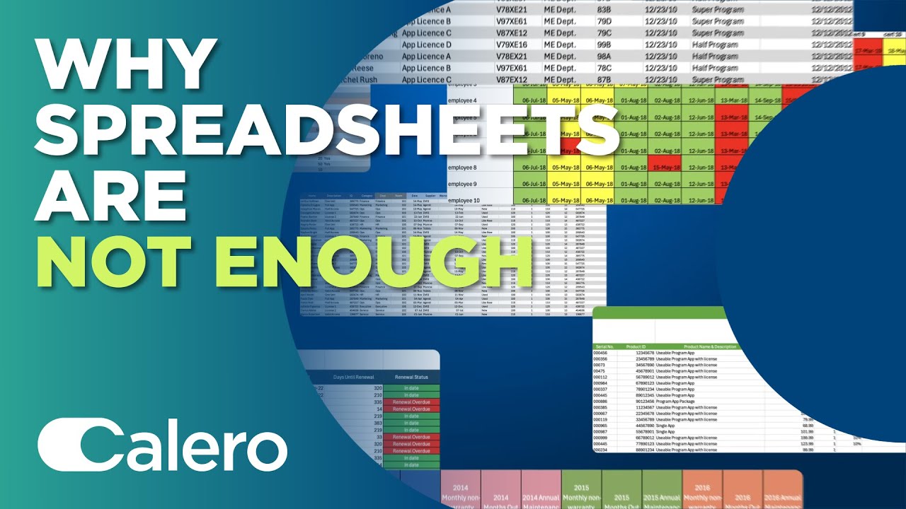 Why Spreadsheets are Not Enough To Manage SaaS - YouTube