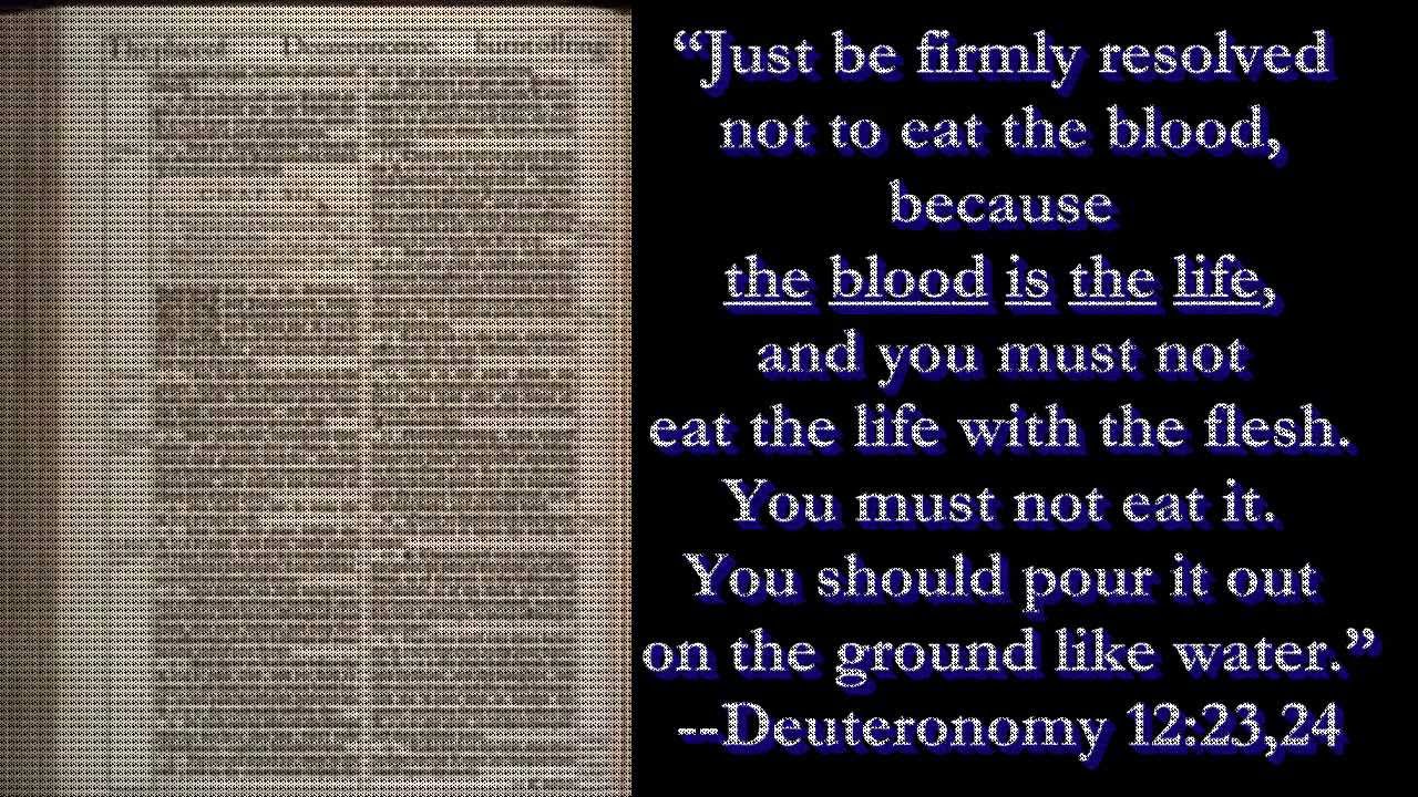 Abstain from Blood? - YouTube