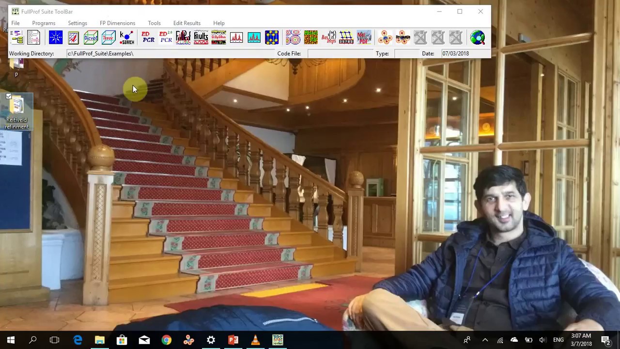 Easiest Way to do structural refinement using FullProf - YouTube
