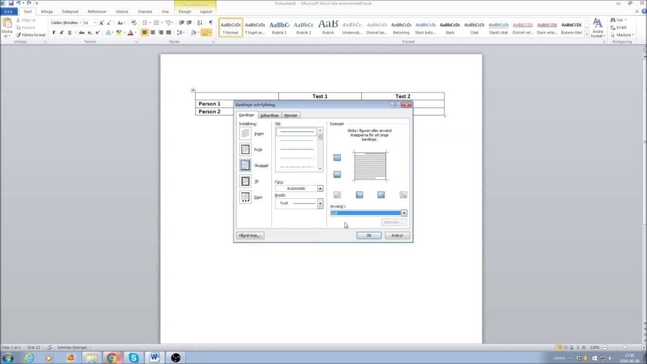 How to remove top left cell from table in Microsoft Word - YouTube