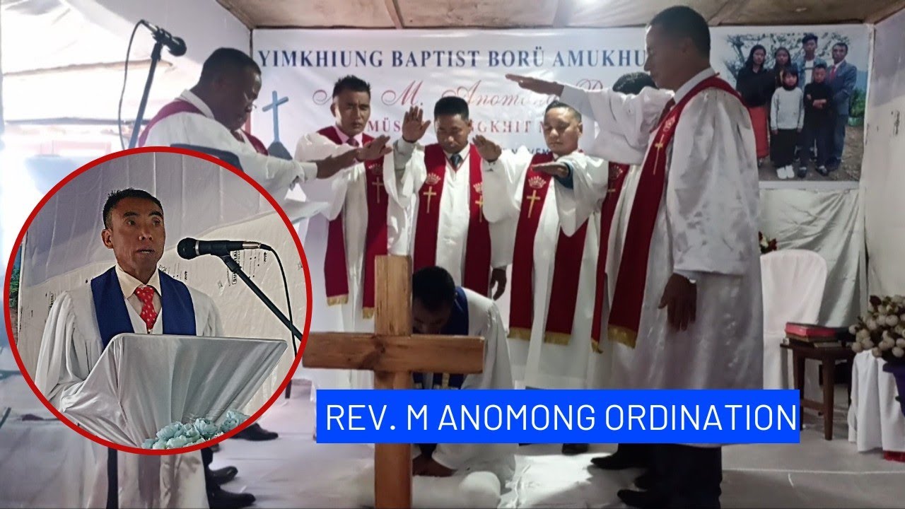 Rev. M Anomong Pastor Yakor Baptist Church Ordination program//Jacob Dupongleh - YouTube