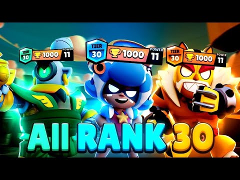 🔴JE RUSH LE ALL R30 ️(PLUS QUE 2) LIVE BRAWL STARS FR🔴 - YouTube